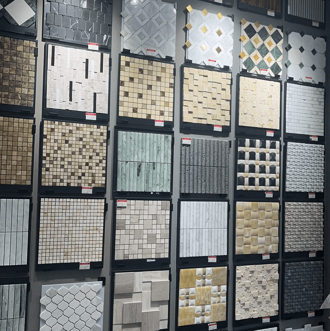 Light up the details of the space, mosaic stone interpretation of ...